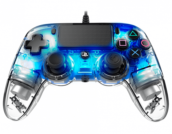 GAMEPAD NACON COMPACT PS4 OFICIAL - AZUL ILUMINADO | Tu tienda online ...